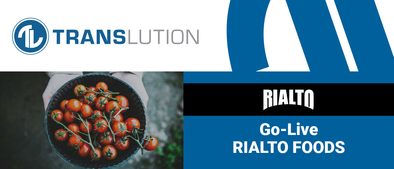 Rialto Foods Tracks Warehouse Stock with TransLution™ Software ...