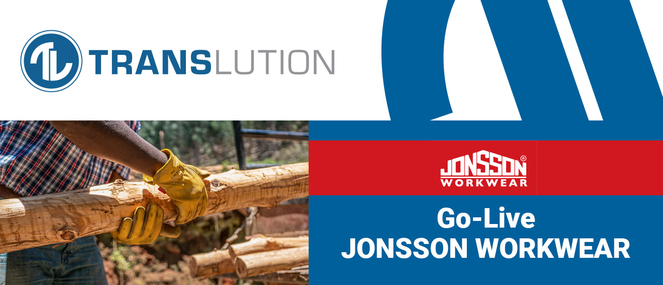 Jonsson Workwear Northfields Implements TransLution™ Software for ...