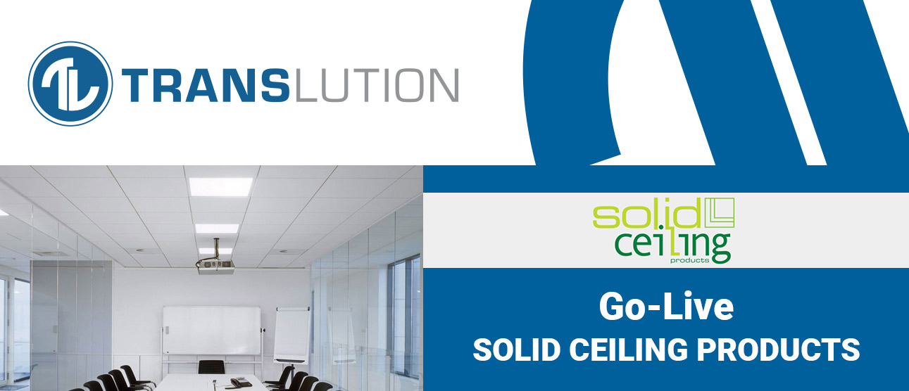Solid Ceiling Products Chooses TransLution Software for Warehouse ...